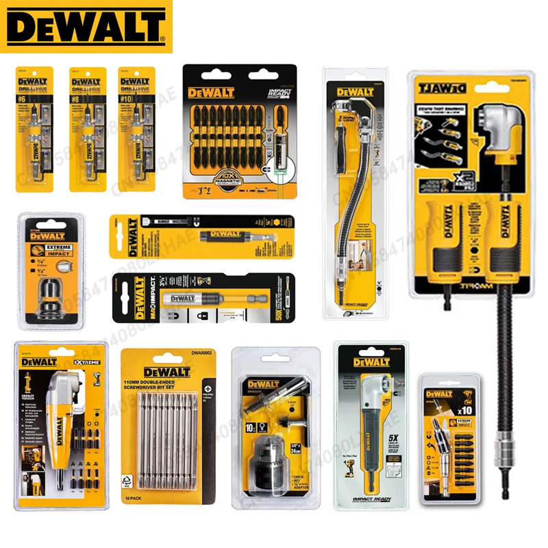 DEWALT DWAMRASET 드라이버 드릴 비트 세트, 직각 드릴 어댑터, DT71517T, DT7508, DW2700 ...