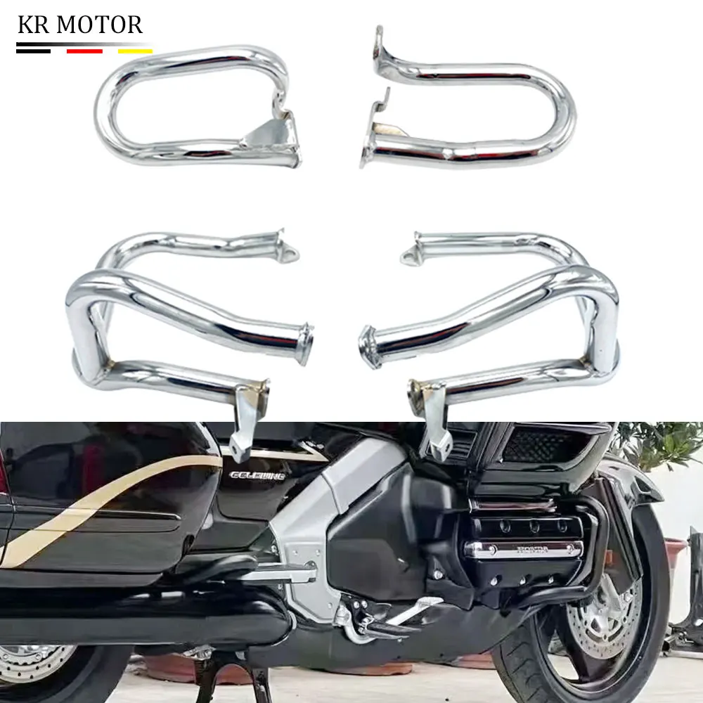 Motorcycle-Fit-Gold-Wing-GL-1800-Engine-Guard-Crash-Bar-Frame ...