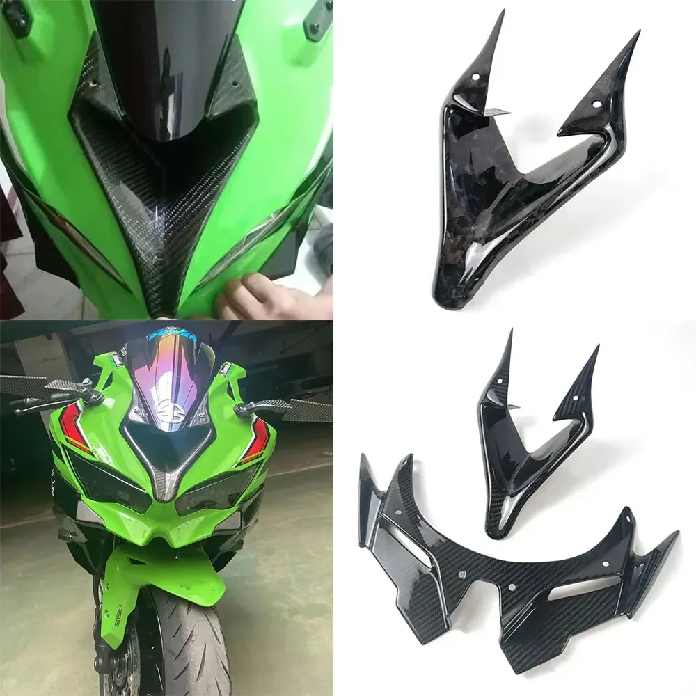 For-Kawasaki-Ninja-ZX-4R-ZX4RR-Motorcycle-Air-Intake-Front-Fairing ...