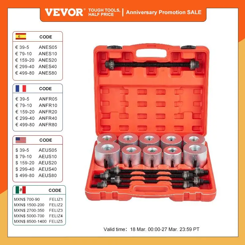 VEVOR-Kit-de-manga-de-prensa-y-tracci-n-Universal-para-reparaci-n-de ...