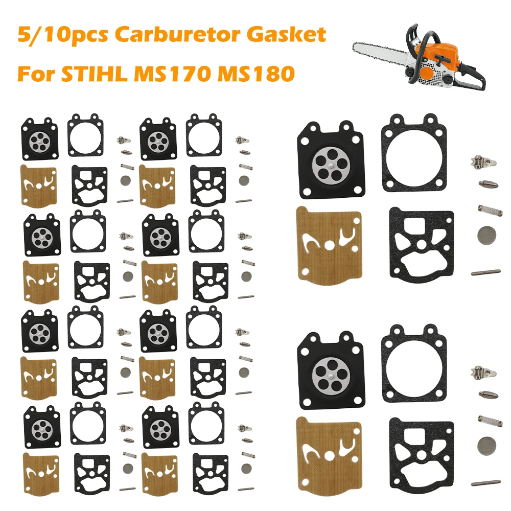 5-10pcs-Carburetor-Rebuild-Repair-Diaphragm-Kit-For-Stihl-MS180-MS170 ...