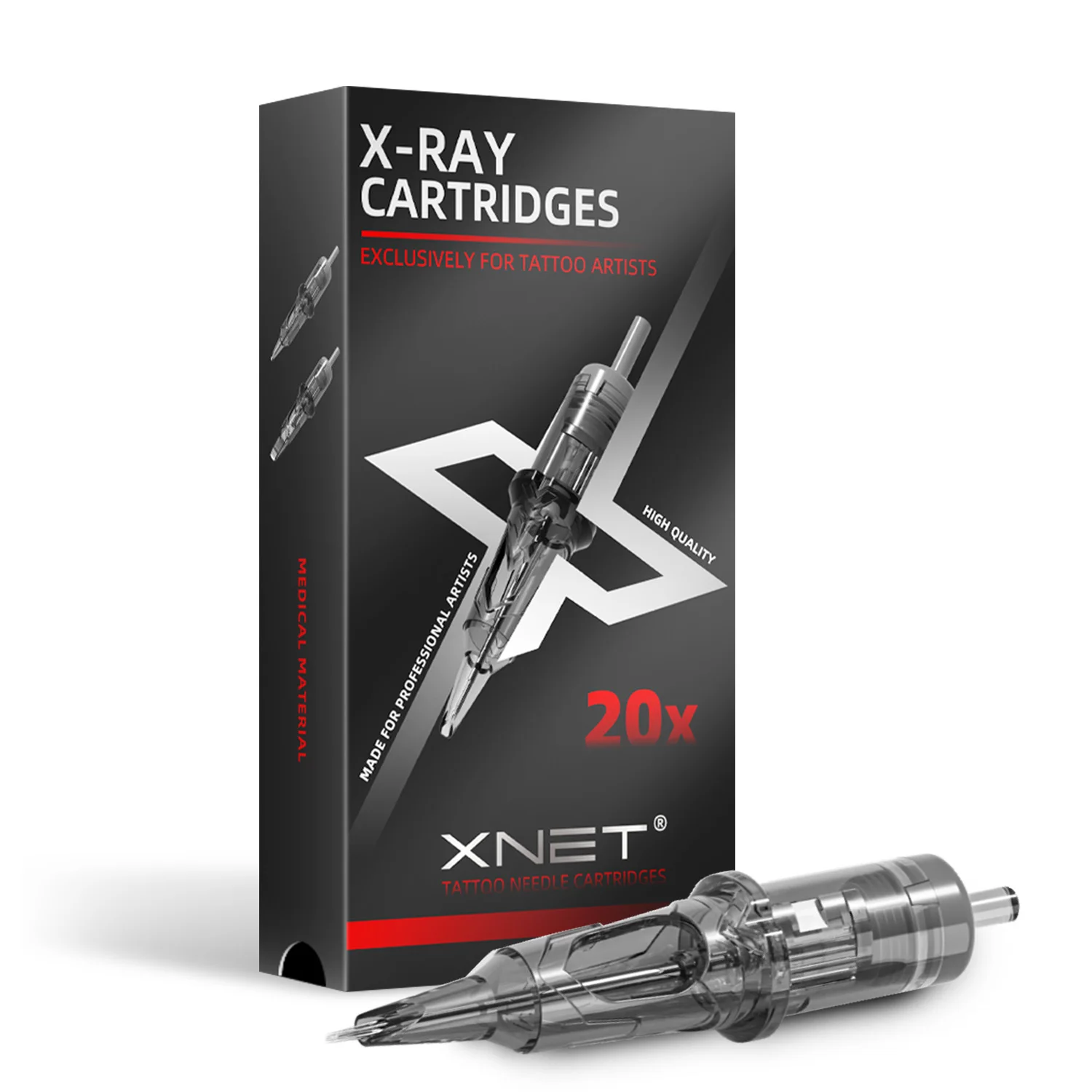 XNET X-RAY Cartridge Tattoo Needles Round Liner RL 0.25/0.3/0.3mm ...