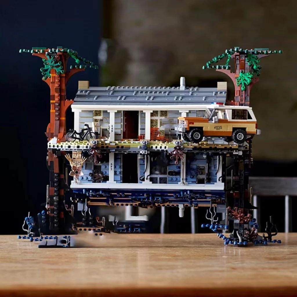 New 2499pcs City 75810 Stranger Things The Upside Down Building Blocks ...