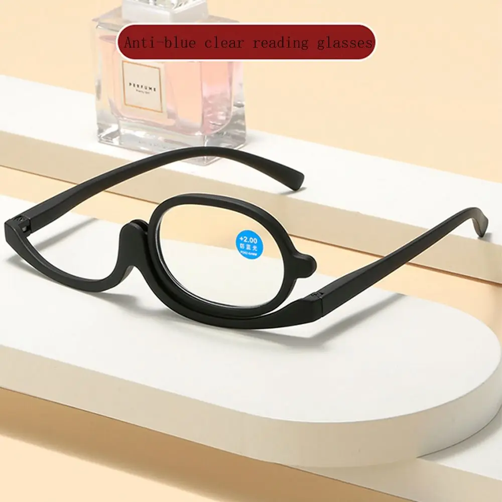 NEW Magnifying Rotating Makeup Reading Glasses Women Flip Down Lenses ...
