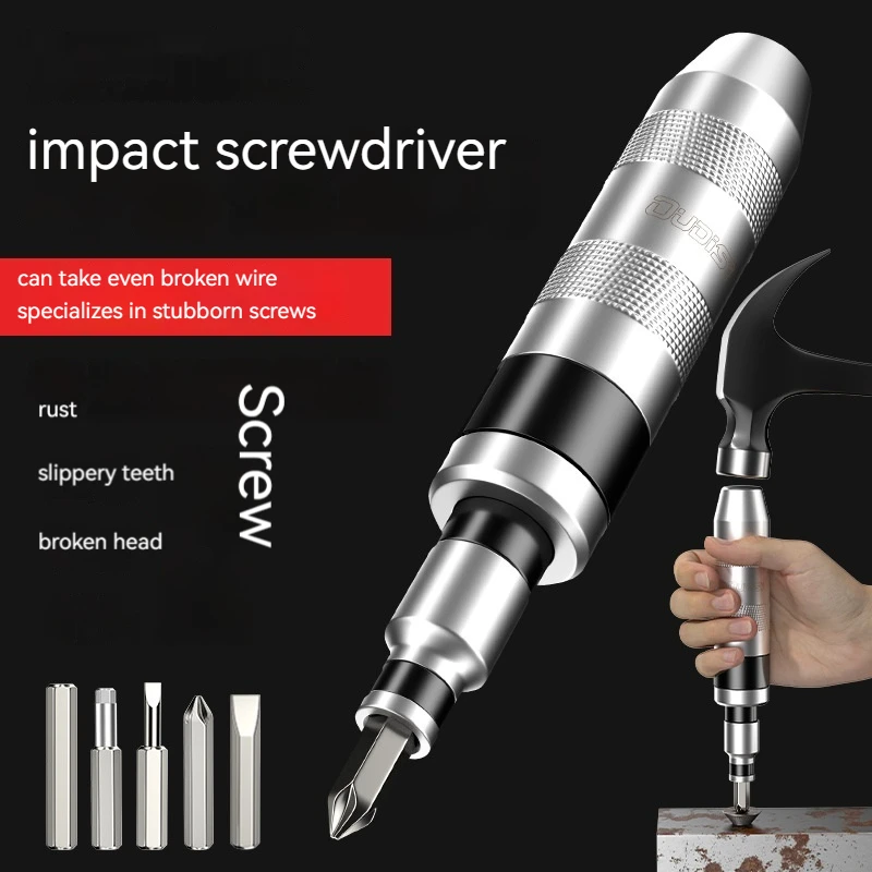 7-13-PCS-Impact-Screwdriver-Hand-Manual-Reversible-Impact-Driver-Set ...
