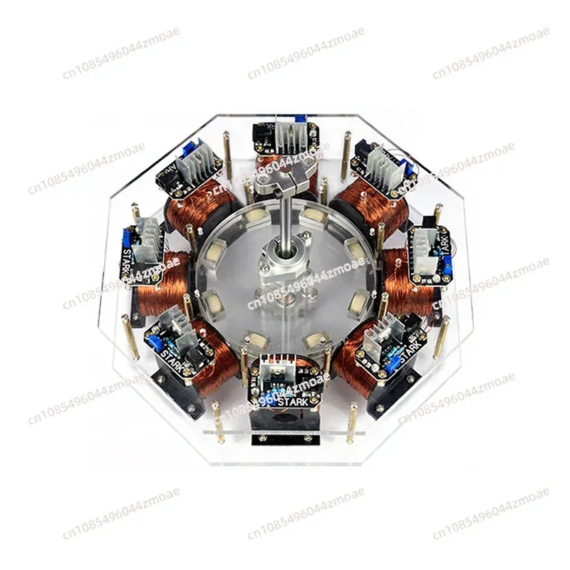 8-stage-Stator-Brushless-Internal-Rotor-Motor-Large-scale-Bedini-Motor ...