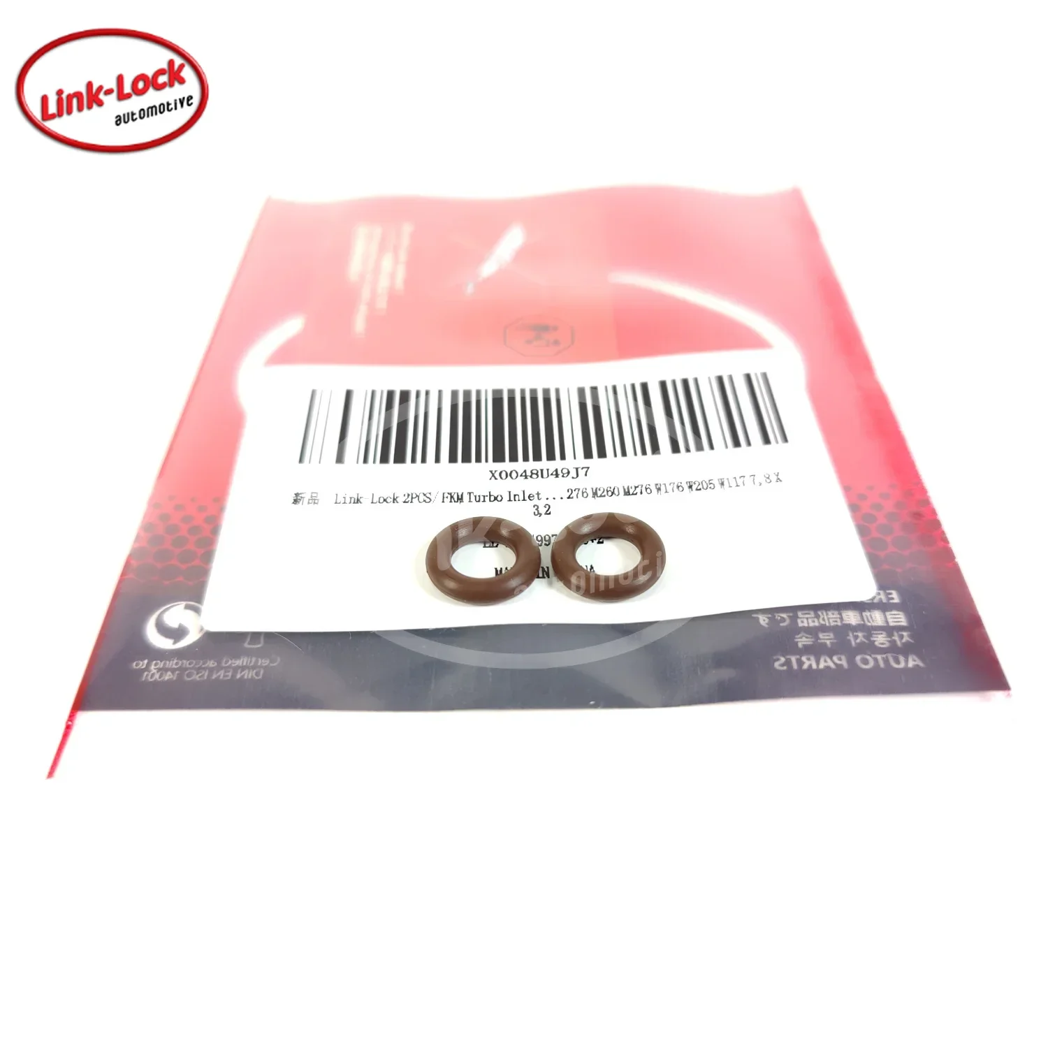 LINK-LOCK-2PCS-FKM-Turbo-Inlet-Pipe-Sealing-Gasket-O-Ring-A0249971045 ...