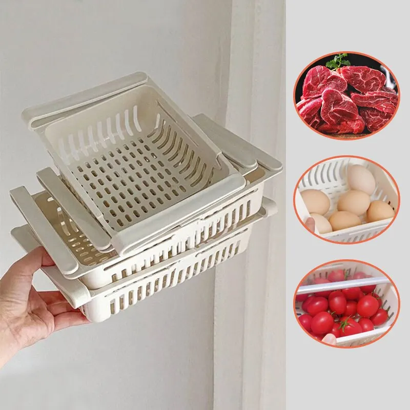1Pcs-Refrigerator-Organizer-Retractable-Multifunctional-Tiered-Divider ...
