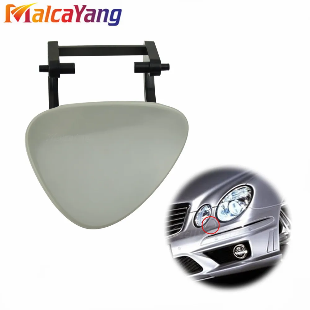 자동차 앞 좌측/우측 헤드라이트 워셔 노즐 커버 캡, 2118801705, 2118801805, Mer cedes W211 ...