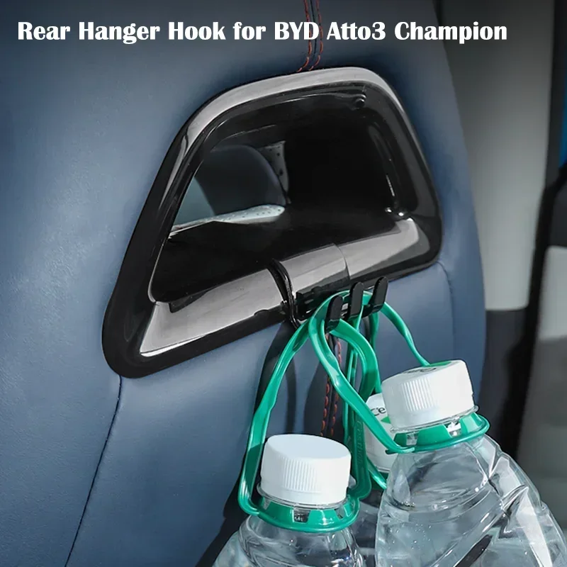 Car Seat Back Hooks Rear Hanger Hook for BYD Atto 3 Yuan Plus Interior ...