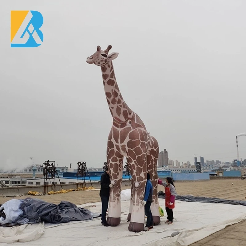 Bespoke-5-Meters-Height-Giant-Inflatable-Giraffe-for-Zoo-Park-Decor ...