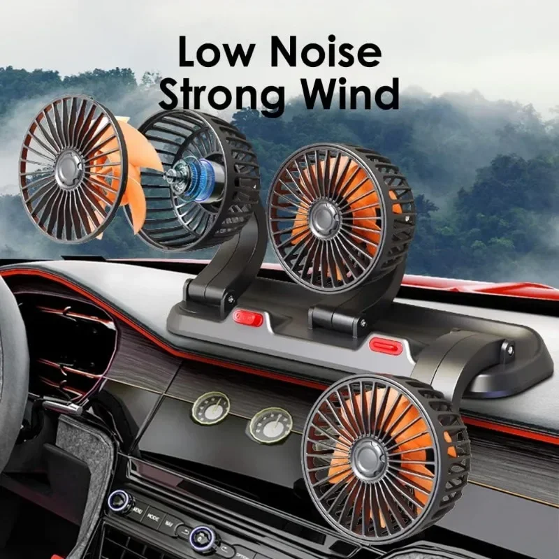 Car-Fan-360-Adjustable-3-Head-Air-Fan-Automotive-Electric-Fan-Multi ...