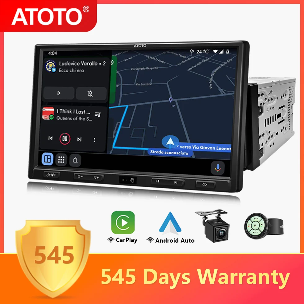 ATOTO-10-1-inch-Android-Car-Stereo-Double-2-Din-Wireless-Apple-Carplay ...