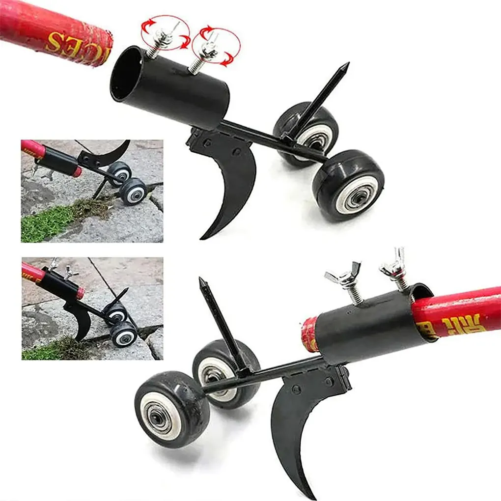 Stand-up-Manual-Weeder-With-Wheels-Detachable-And-Multifunctional-Wide ...