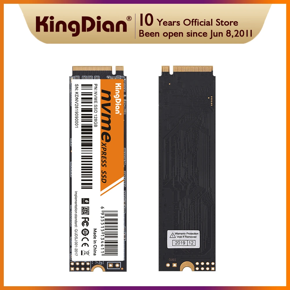 Kingdian Ssd 128gb 256gb 512gb 1tb 2tb M.2 2280 Nvme Interface Internal ...