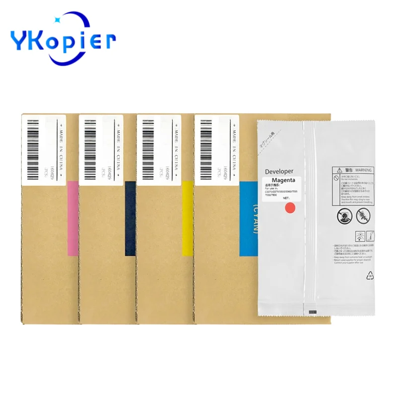 DC700 Original Repack CMYK 500G Developer Powder For Fuji Xerox C 6500 ...