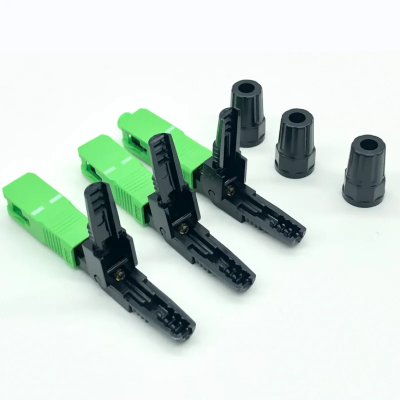 10pcs-Optic-Fast-Connect-Sc-Upc-Apc-Ftth-Quick-Assembly-Connector-Fiber ...