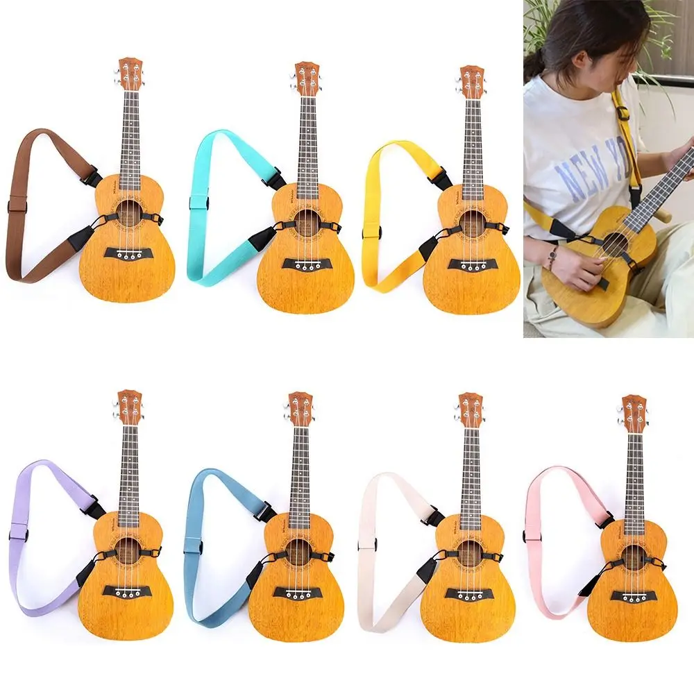 7 colors Nylon Durable Sling With Hook Guitar Accessories Adjustable ...