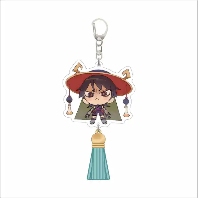 Genshin Impact Kaveh Mika Baizhu Keychain Cartoon Anime Figure Cyno ...