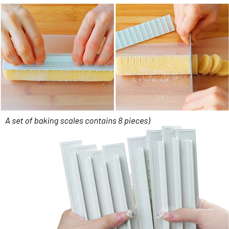 New-Cookie-Scale-Thickness-Measuring-Tool-Pastic-Biscuit-Cake-Mold ...