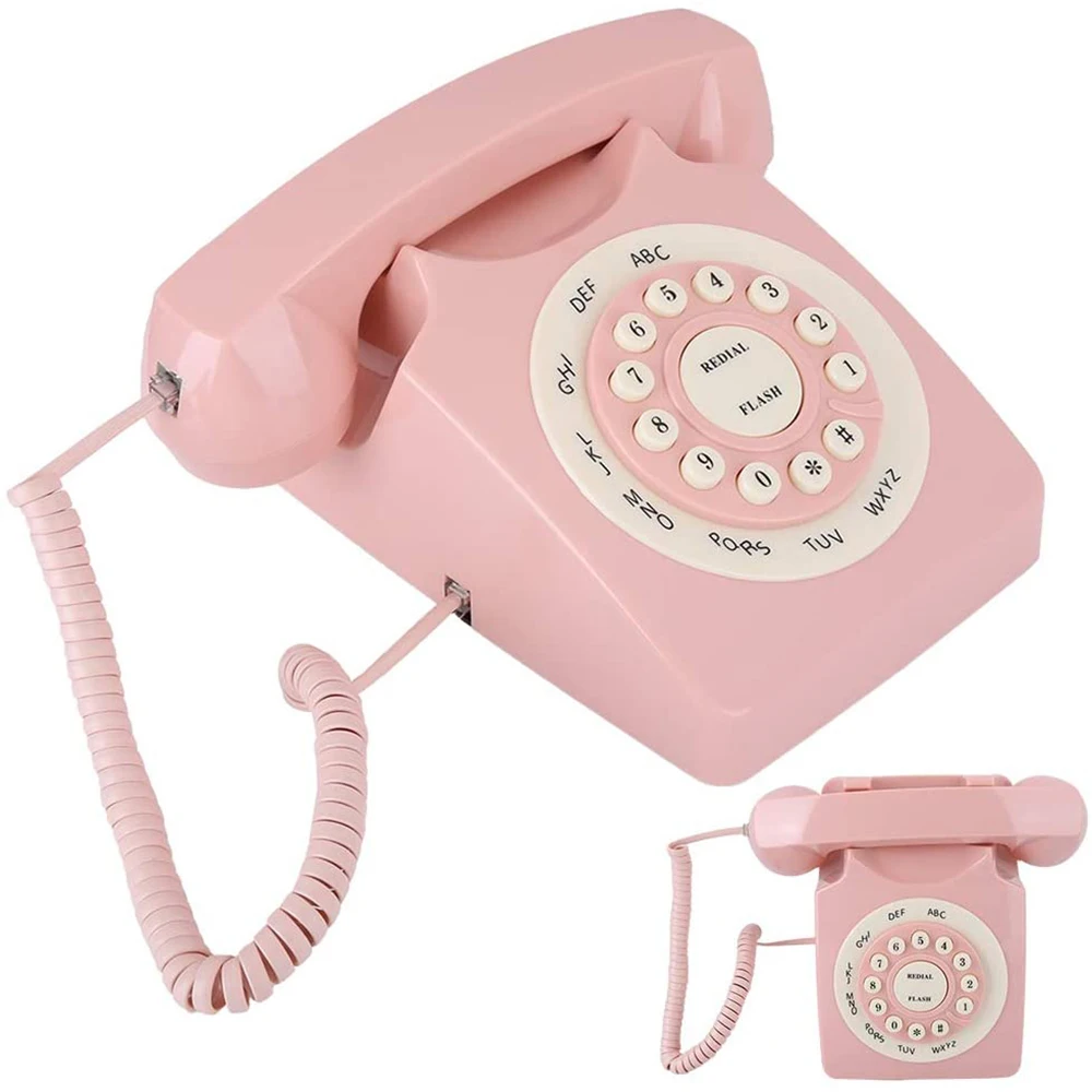 Vintage-Telephone-Desktop-Retro-Antique-Telephone-Old-Fashioned ...