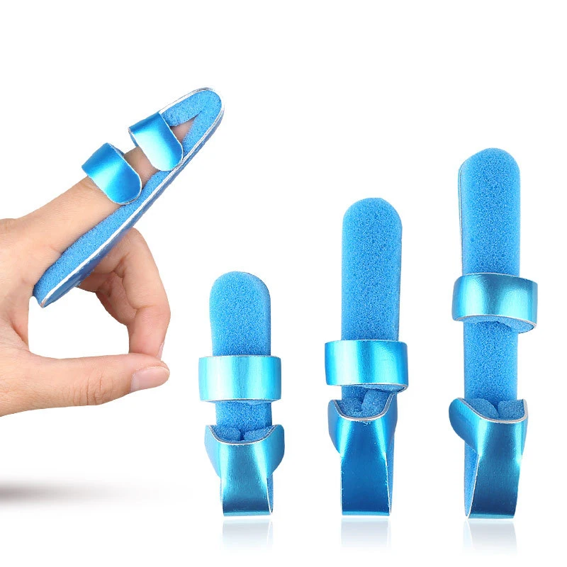 1-2-5pcs-Aluminum-Finger-Splint-Foam-Support-Brace-For-Mallet-Finger ...