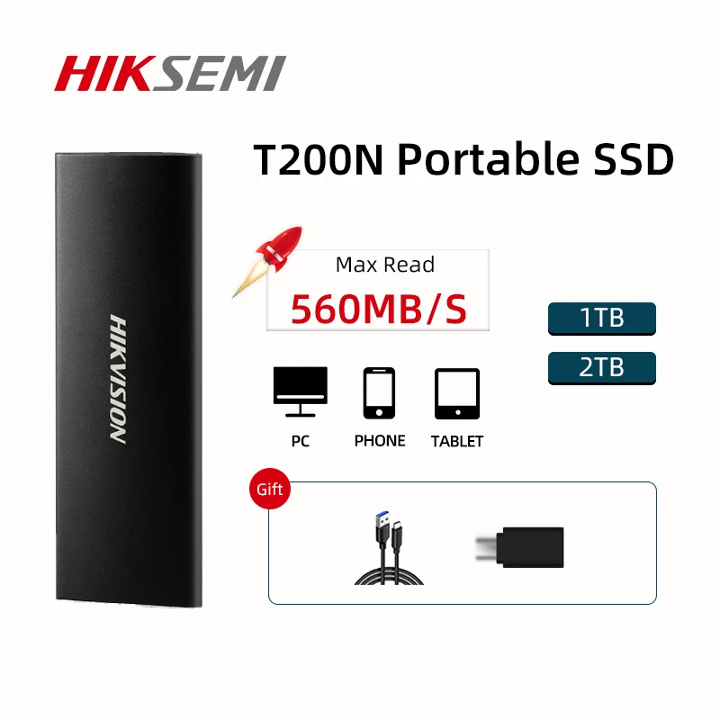 HIKSEMI-T200N-SSD-512GB-1TB-2TB-Portable-Solid-State-Drive-USB-3-1-Gen ...