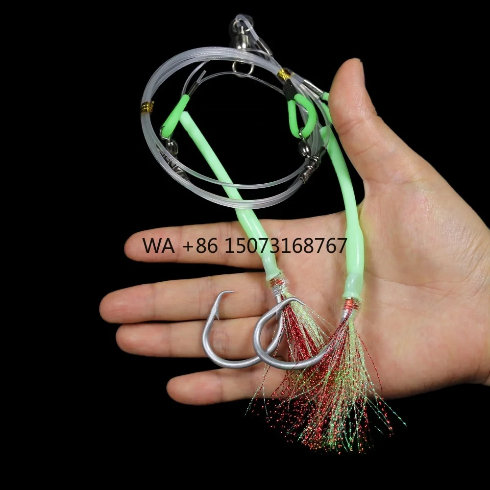 Bulk Customized Hand Tied Strong Hapuka Grouper Cod Sabiki Rig Deep Sea ...