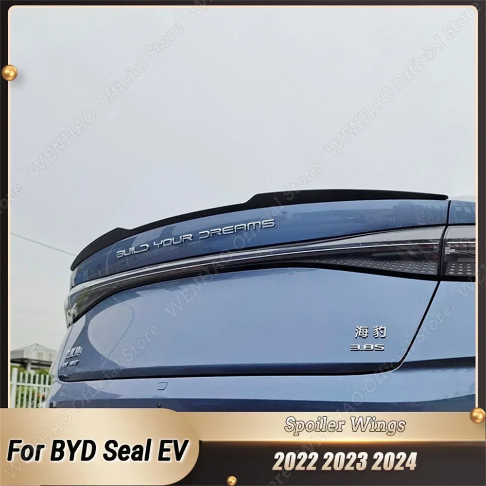 For-BYD-Seal-EV-2022-2024-Car-Rear-Spoiler-Wing-Styling-Accessories ...
