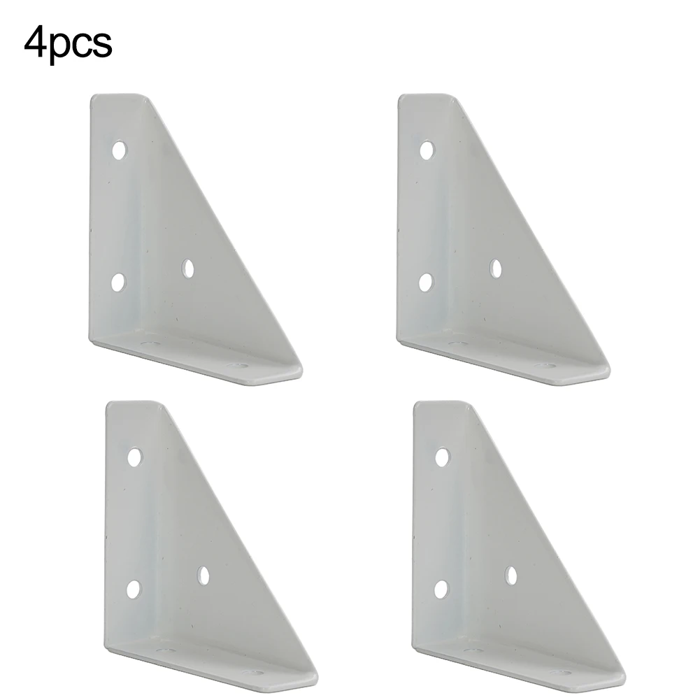 4Pcs Corner Brackets Aluminum Profile Connector For Cupboard Cabinet ...