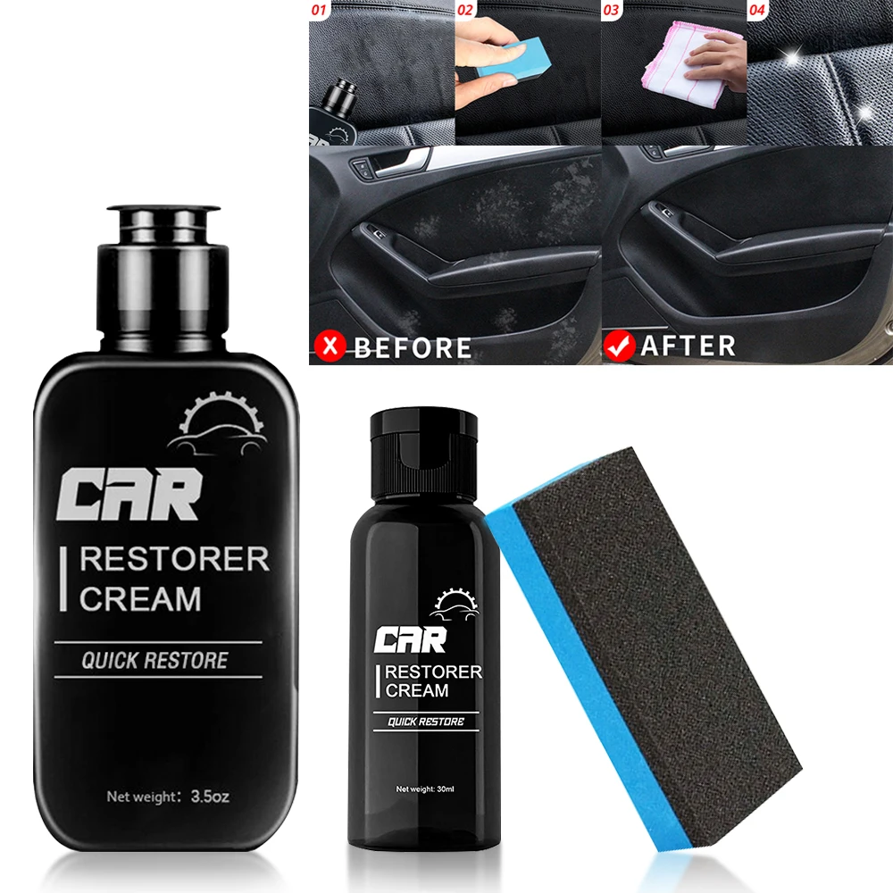Car-Restorer-Cream-Quick-Restorer-Paste-100ml-Auto-Plastic-Leather ...