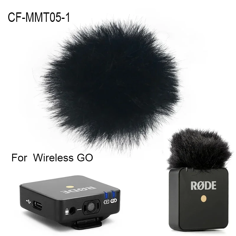 Furry-Windproof-Windscreen-Compatible-for-RODE-Wireless-GO-I-and ...