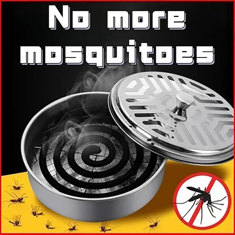 A-o-inoxid-vel-Mosquito-Coil-Box-com-tampa-Dom-stico-prova-de-fogo-Anti ...