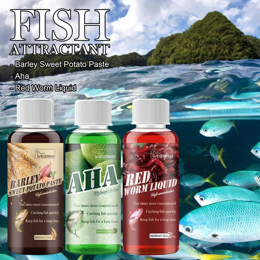 60ml-Strong-Fish-Attractant-Concentrated-Red-Worm-Liquid-Fish-Bait ...