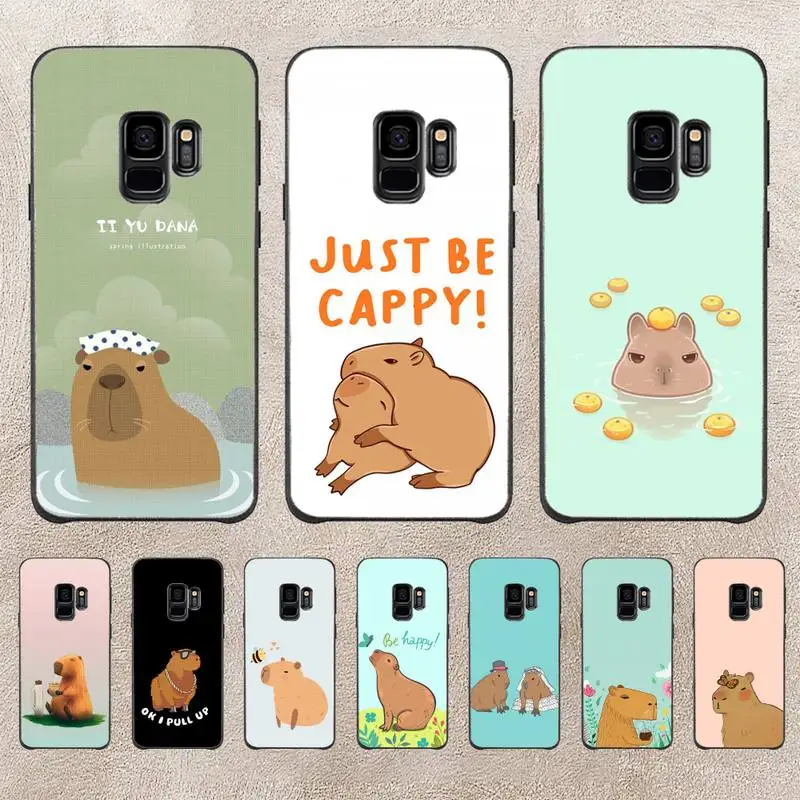 Be-Happy-Capybara-Cute-Cartoon-Phone-Case-For-Samsung-Galaxy-A51-A50 ...