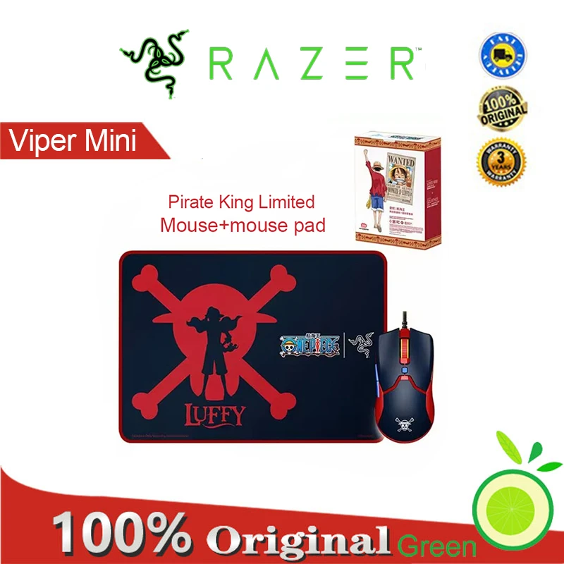 Razer Viper Mini One Piece Edition Pirate King Limited Edition Mouse ...