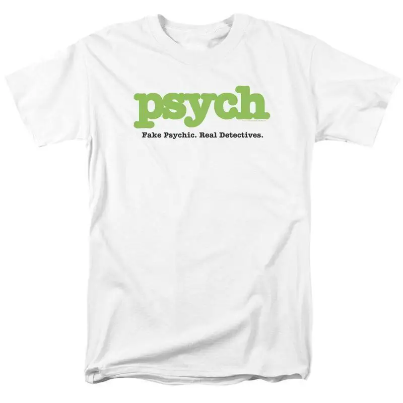 Psych-t-shirt-Fake-Psychic-Real-Detective-comedy-TV-series-graphic-tee ...