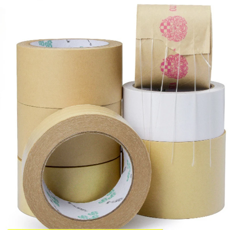 Environmentally-Kraft-Paper-Tape-Degraded-Matte-Leather-Tape-Self ...