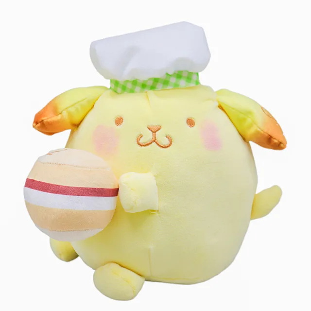 New Sanrio Cinnamoroll My Melody Pochacco Purin Bread Dessert Chef ...