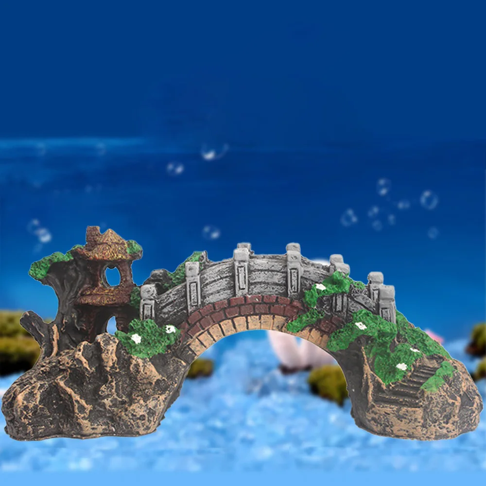 Chinese Fish Tank Decoration: The Real Story Behind the Resin Bridge ...