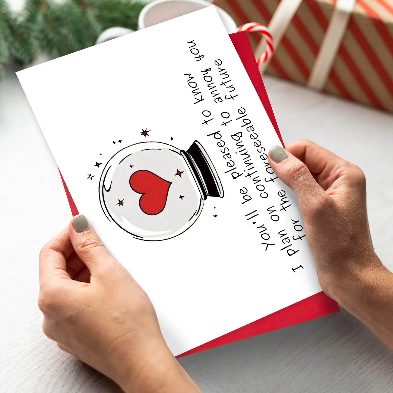 1Pc Couple Couple Confession Essential Message Card Anniversary ...