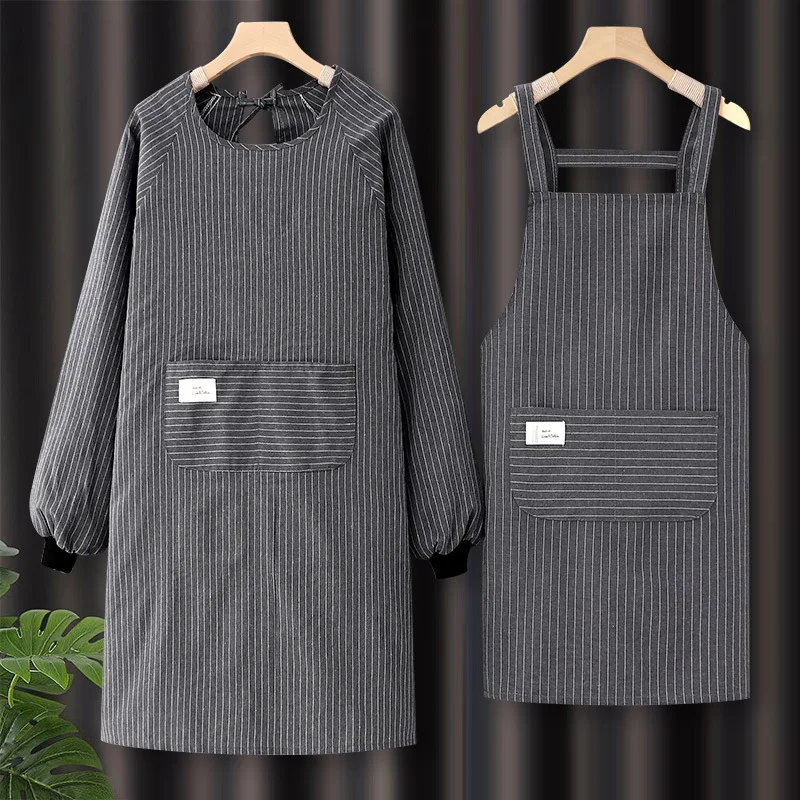 Barber-Work-Clothes-Non-stick-Home-Kitchen-Apron-Men-Women-Hairdresser ...