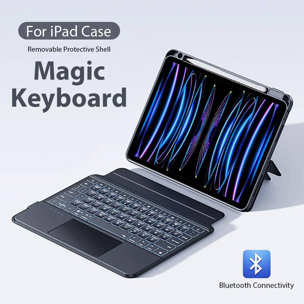 Magic-Keyboard-Case-For-Ipad-9th-10th-Generation-10-9-Pro-11-4th-12-9 ...