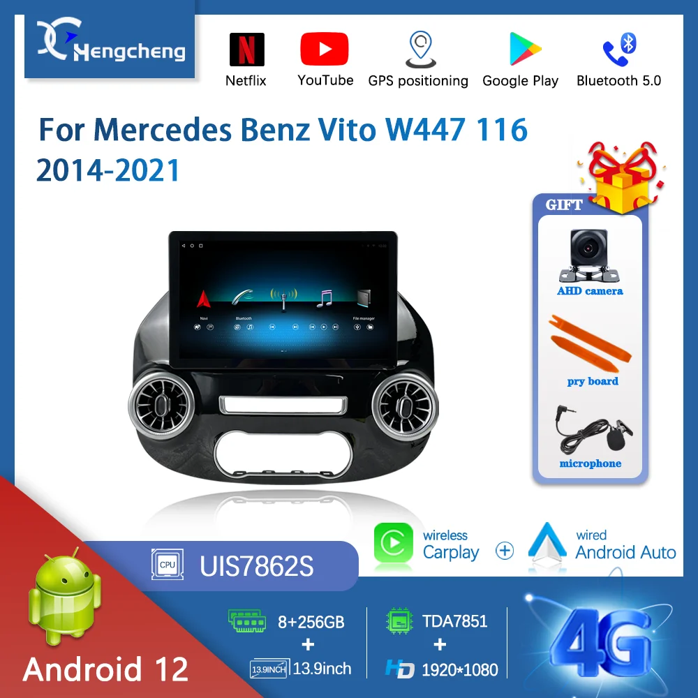 13-9Inch-Car-Multimedia-Video-Player-For-Mercedes-Benz-Vito-W447-116 ...