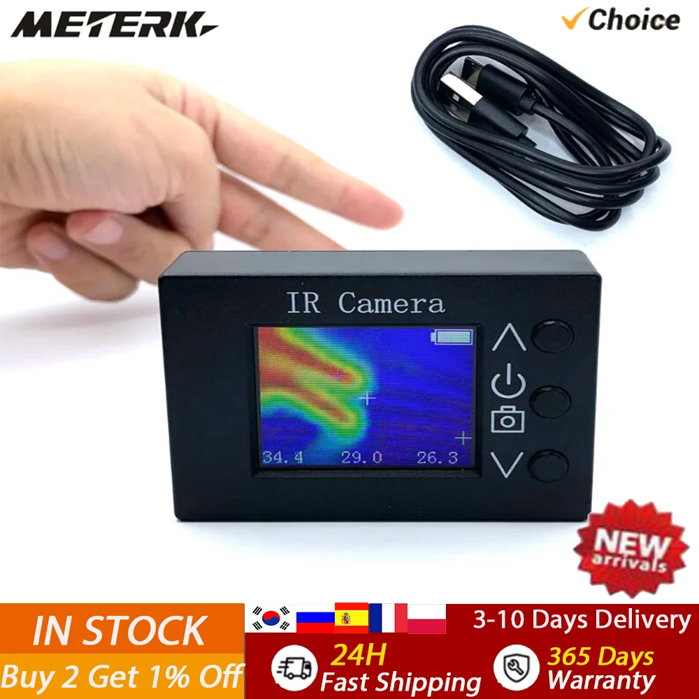 32-24-Pixel-Infrared-Sensors-Thermal-Imager-1-8inch-TFT-160-128 ...