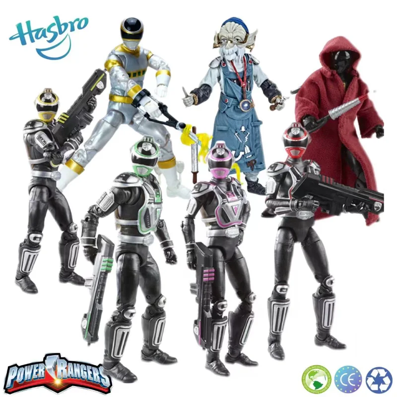 Hasbro Power Rangers Space Force Lightning Collection Pink Yellow Green ...