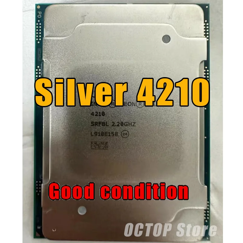 Xeon-Silver-4210-SRFBL-Silver4210-Processor-13-75M-Cache-2-20GHz-10 ...