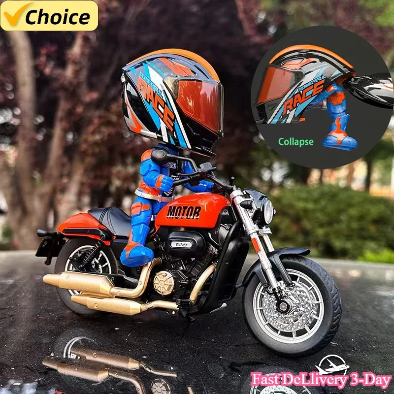 Desktop Figurine Figurine Model Transformable Doll Helmet Set ...