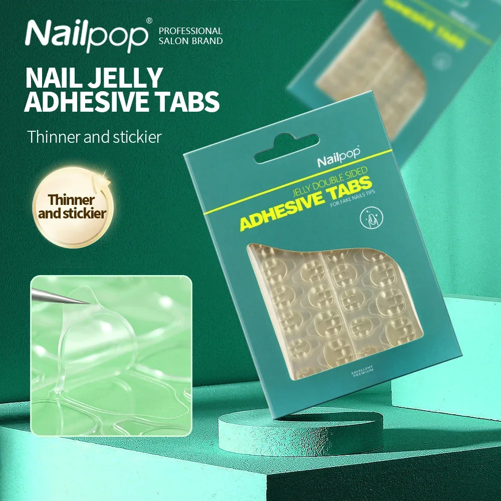 Nailpop-Jelly-Double-Sided-False-Nail-Art-Adhesive-Tape-Glue-Sticker ...