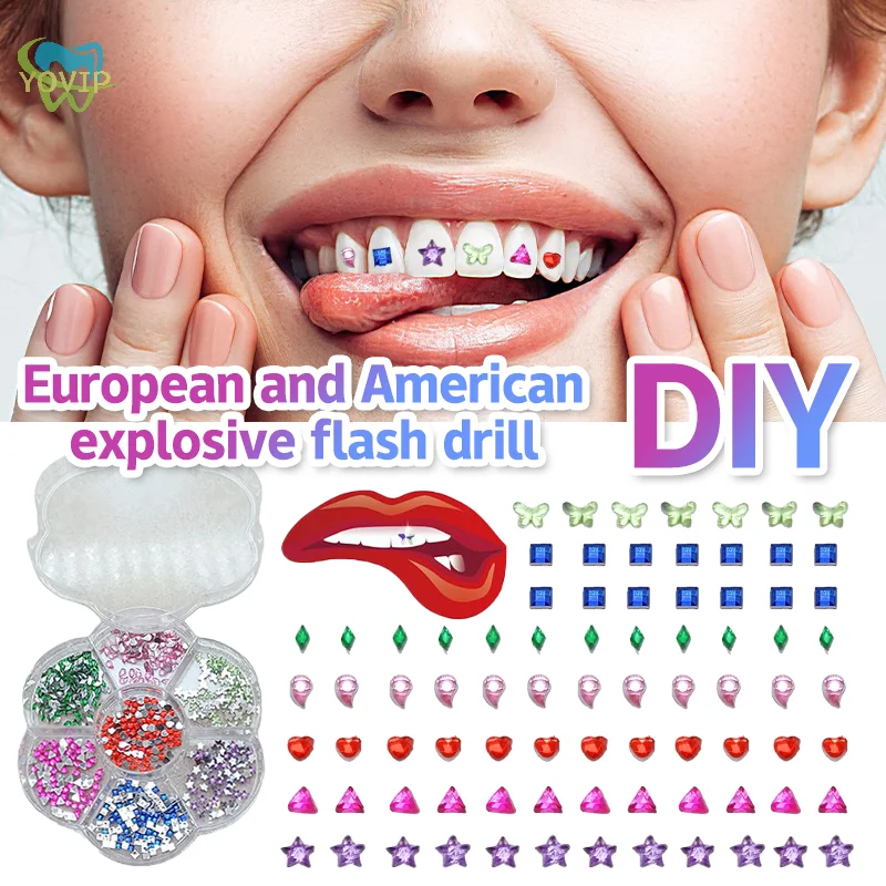 Dental-Tooth-Gems-Crystal-Diamond-Ornament-Diy-Tools-Various-Shapes ...